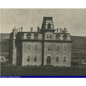 Original_Willis_Hall_viewed_from_the_west_closeup | Northfield-Rice ...